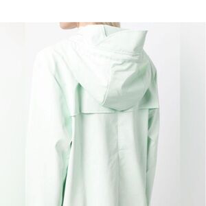 Rains | Jackets & Coats | Rains Long Jacket Rain Coat In Mineral | Poshmark